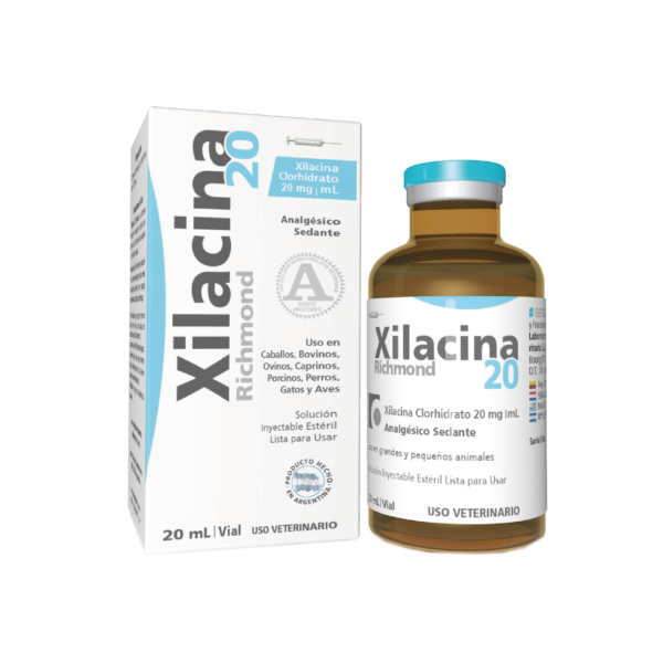 Xilacina 20 | Sedante, Analgésico y Miorrelajante Veterinario | Ecuador